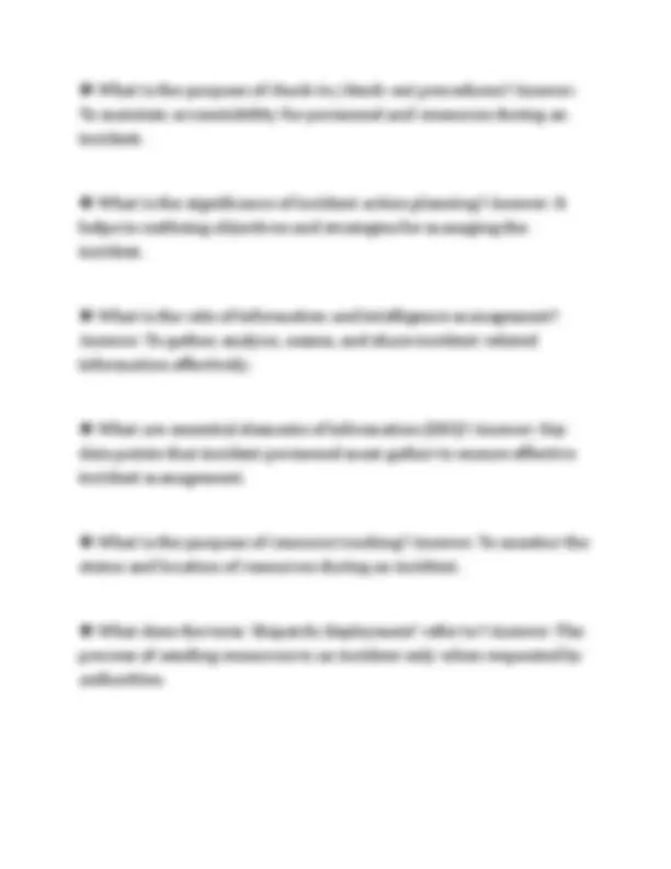 NIMS ICS 200 COMMAND SYSTEM SINGLE RESOURCES EXAM SCRIPT 2026 COMPLETE ...