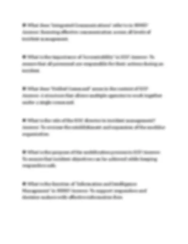 NIMS ICS 200 COMMAND SYSTEM SINGLE RESOURCES EXAM SCRIPT 2026 COMPLETE ...