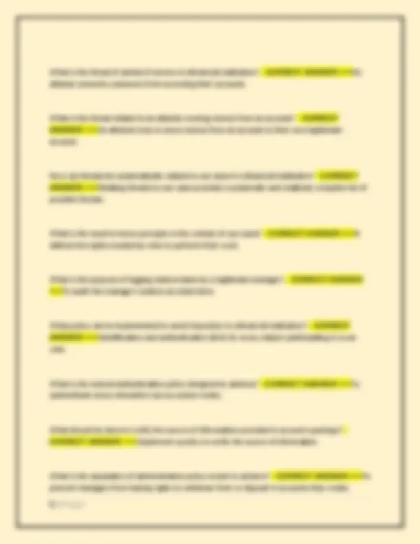 BUILDING SECURE ARCHITECTURES: KEY CONCEPTS AND EXAMPLES ACTUAL FINAL ...