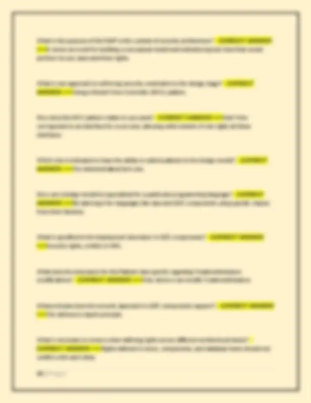 BUILDING SECURE ARCHITECTURES: KEY CONCEPTS AND EXAMPLES ACTUAL FINAL ...