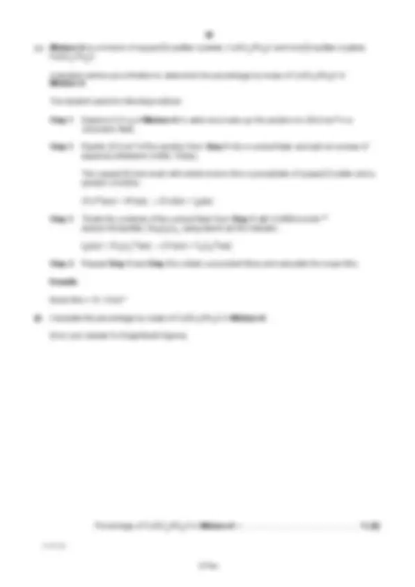 2025 OCR A Level Chemistry A H432/01 Periodic Table, Elements ...