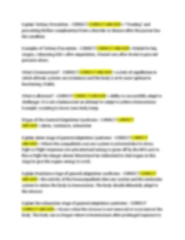 NUR 2063 PATHOPHYSIOLOGY EXAM 1, 2 MIDTERM AND FINAL EXAM (4 VERSION ...