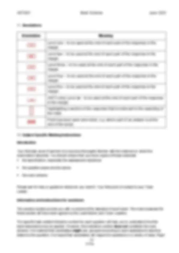 2025 OCR A Level RS H573/01: Philosophy of Religion Exam + Mark Scheme ...