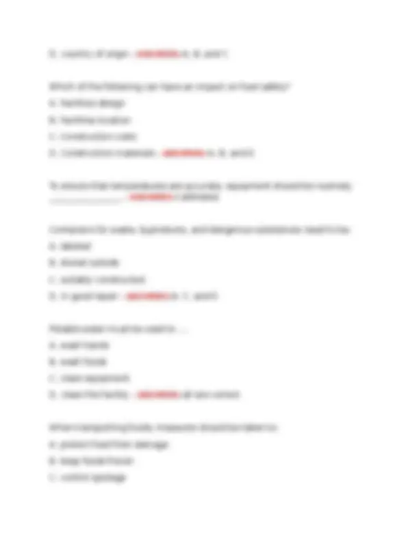 HACCP Managers Certificate Course (2026 Update) | 81 Questions ...