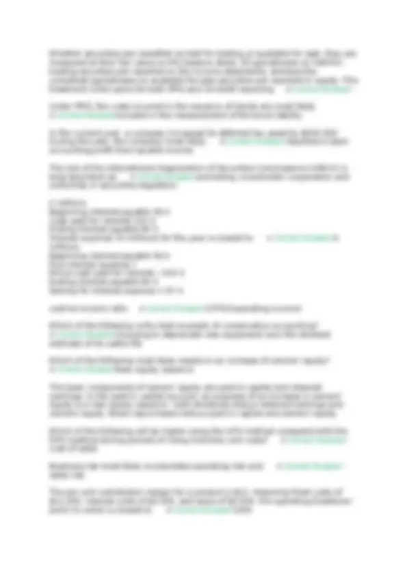 CFA Level 1, Mock Exam A with all Correct & 100% Verified Answers ...