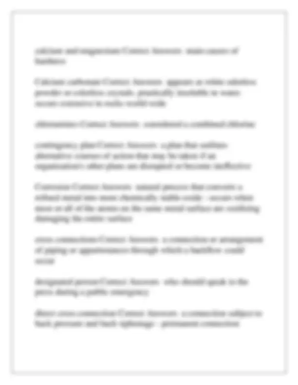Drinking Water Operator Certification Limited Treatment (D-Level ...