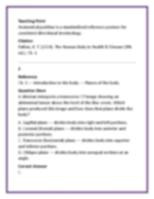 Instant Access A&P Test Bank | Download Patton 8th Edition (Human Body ...