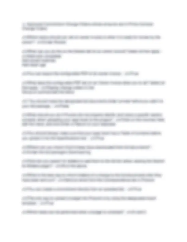 PROCORE PROJECT MGMT TEST PAPER 2026 QUESTIONS AND ANSWERS SCORED A+ ...