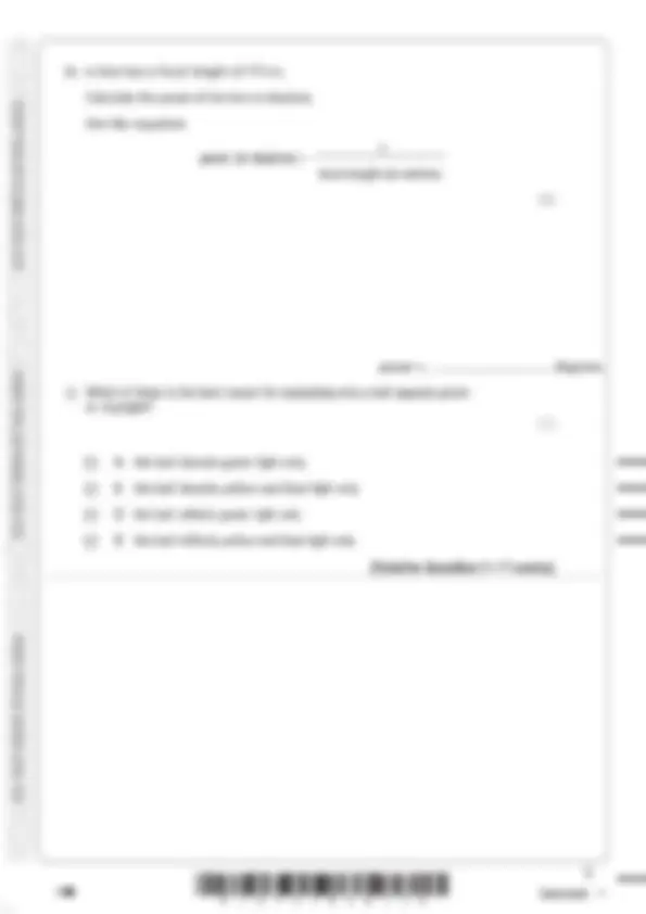 Pearson Edexcel Level 1/Level 2 GCSE (9–1) Physics PAPER 1 Foundation ...