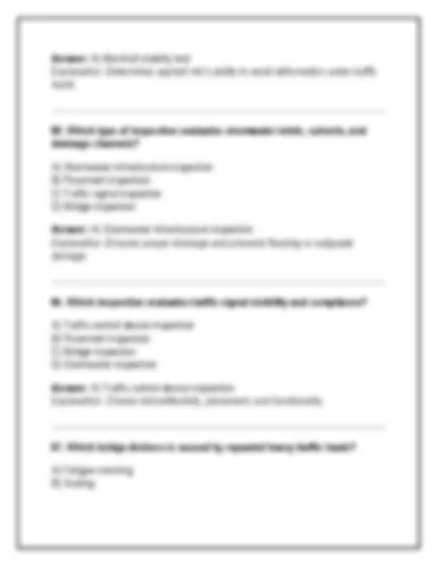 APWA CPII Certified Public Infrastructure Inspector Actual Questions ...
