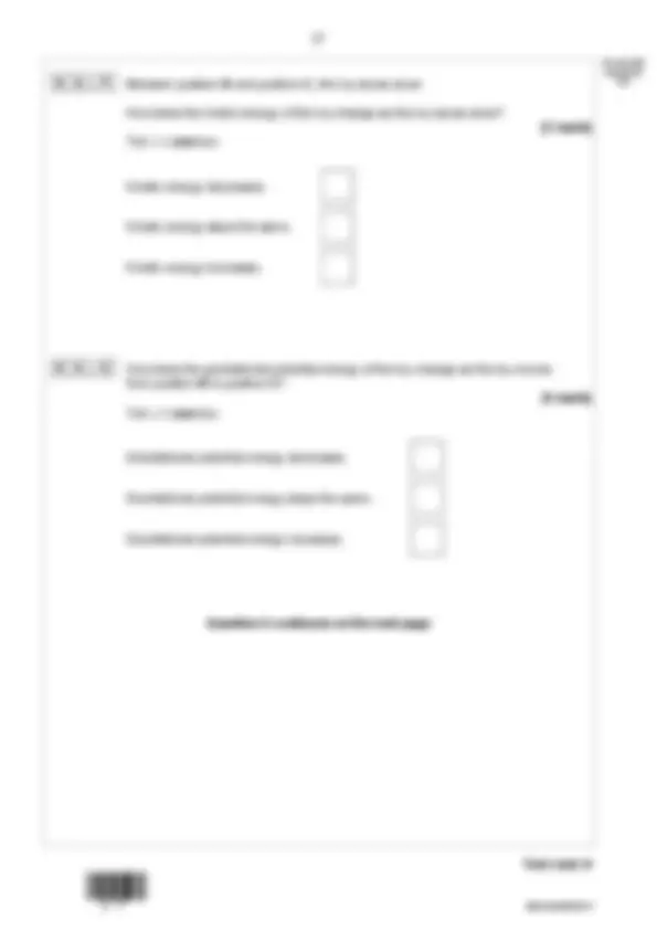 AQA MERGED QUESTION PAPER AND MARK SCHEME 2025 GCSE PHYSICS 8463/1F ...
