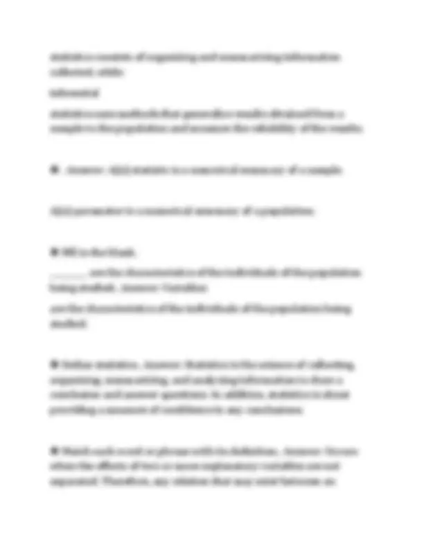 MATH 120 INTRODUCTION TO STATISTICS LIME SPRING COMPREHENSIVE TEST ...