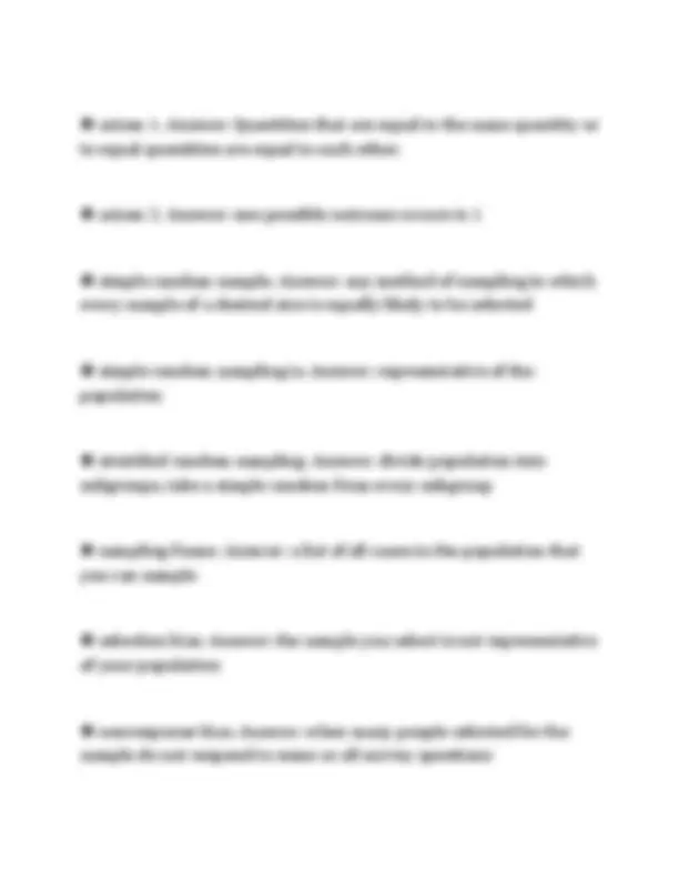 MATH 120 INTRODUCTION TO STATISTICS LIME SPRING PRACTICE ASSESSMENT ...