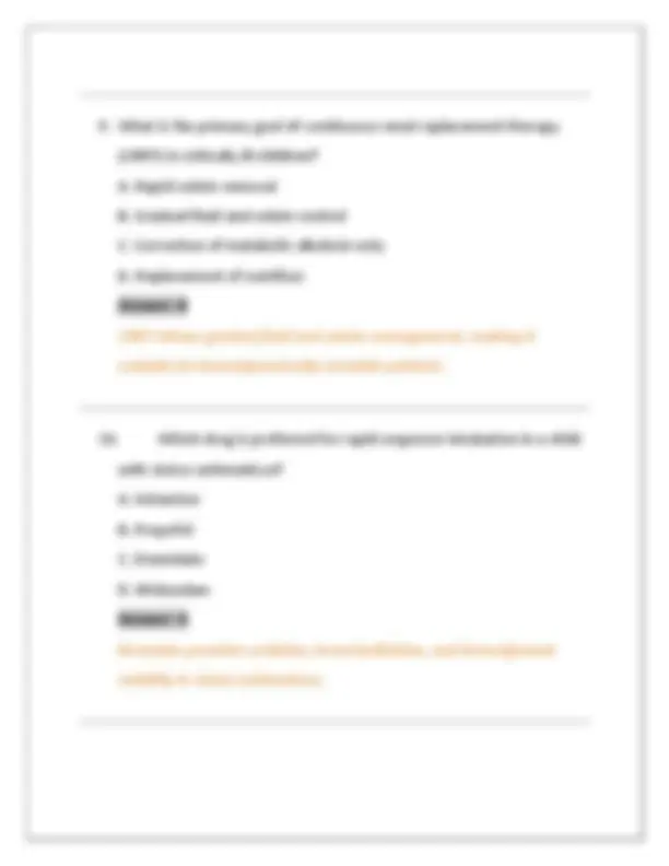 ABP Pediatric Critical Care Medicine Certification Examination Practice ...