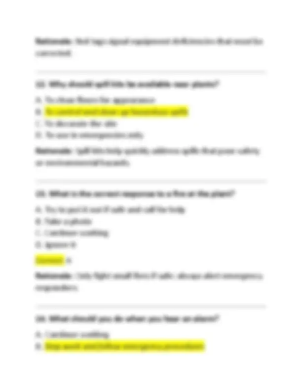 MSHA Crushing and Screening Plant Safety Certification – Exam Questions ...