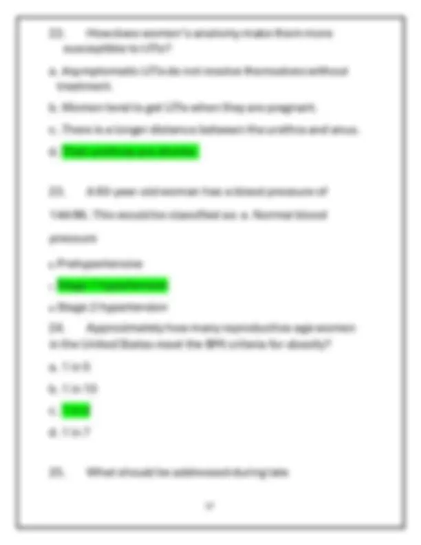 2026 NURS 6551 FINAL EXAM QUESTION AND ANSWER | Exams Nursing | Docsity