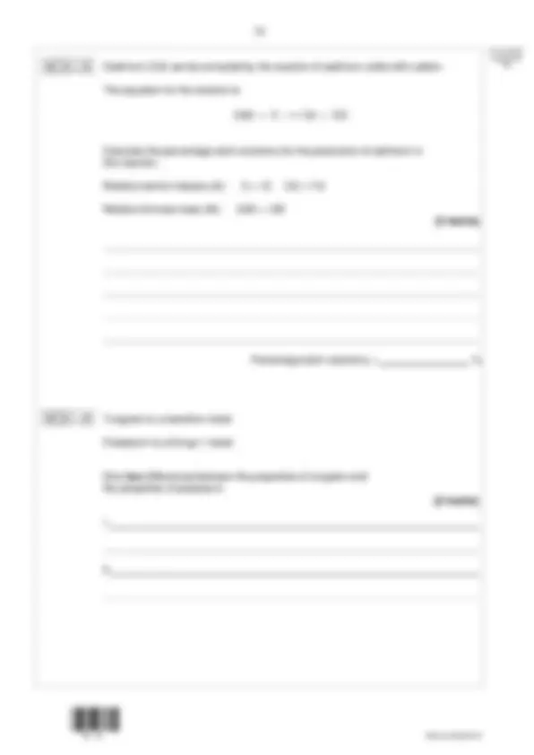 2025 AQA GCSE CHEMISTRY Higher Tier Paper 1 Question Paper & Mark ...