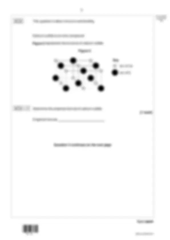 2025 AQA GCSE CHEMISTRY Higher Tier Paper 1 Question Paper & Mark ...