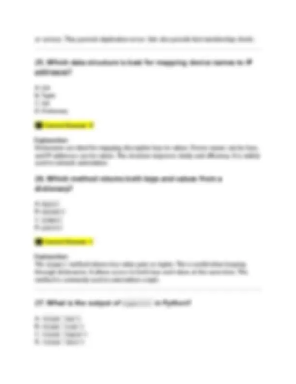 WGU D522 OA OBJECTIVE ASSESSMENT (LATEST UPDATE) PYTHON FOR IT ...