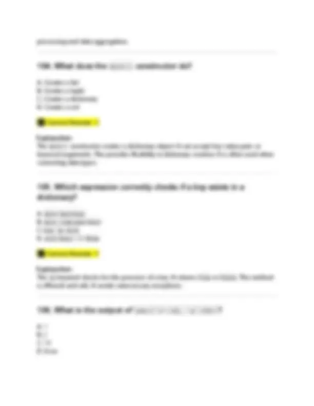 WGU D522 OA OBJECTIVE ASSESSMENT (LATEST UPDATE) PYTHON FOR IT ...