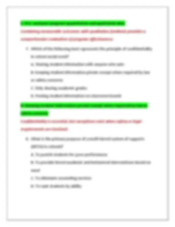 North Carolina School Social Worker Licensure Assessment – 100 Practice ...