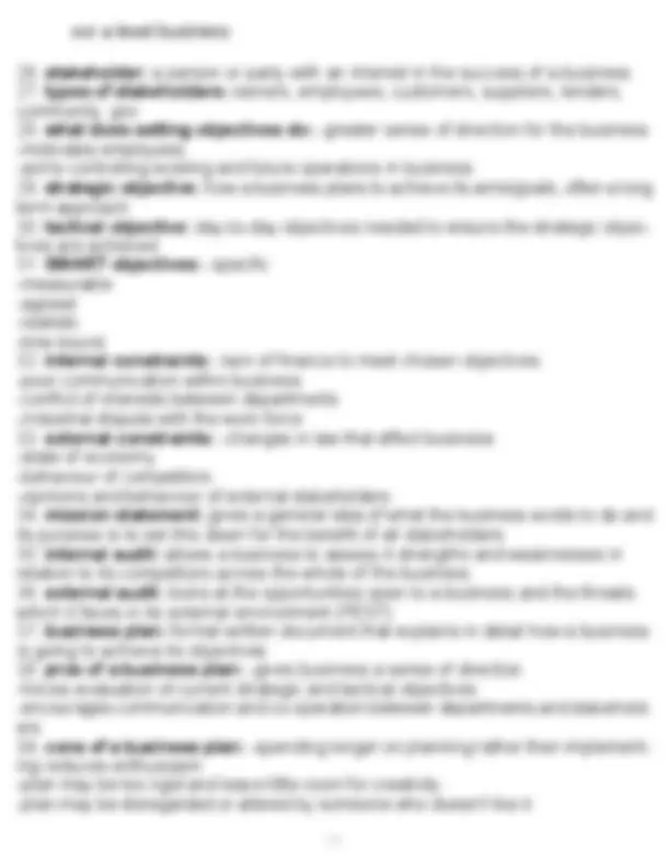 OCR A Level Business Complete Notes & Exam Questions PDF | Exams ...