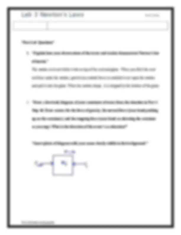 Lab 6 Work and Conservation of Energy | PHY250L | Spring Constant ...