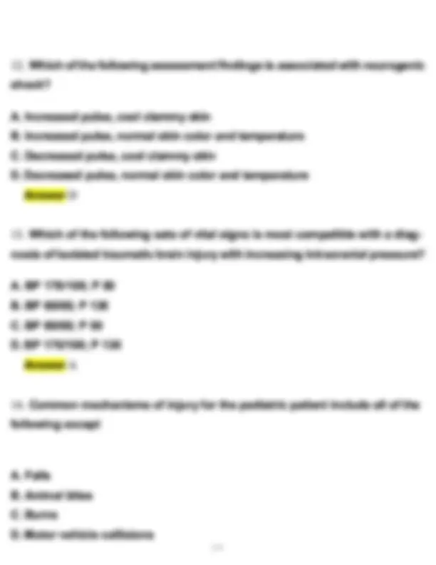 ITLS Basic Pre-Test 8th Edition 2026 Actual Questions & Answers Latest ...