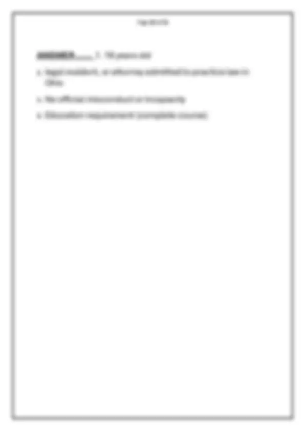 OHIO NOTARY EXAM 2026 QUESTION AND ANSWER | Exams Law | Docsity