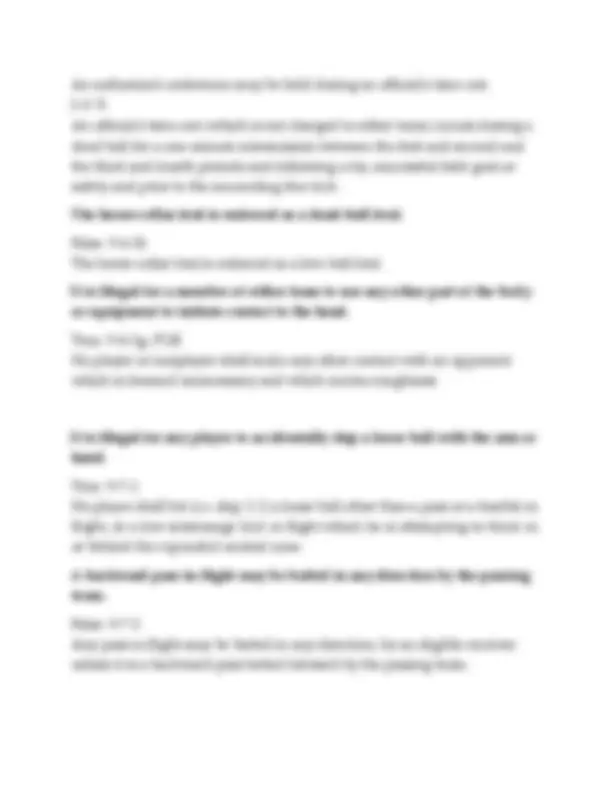 NFHS Football Exam 2026: 100+ Rules Questions with Correct Answers ...