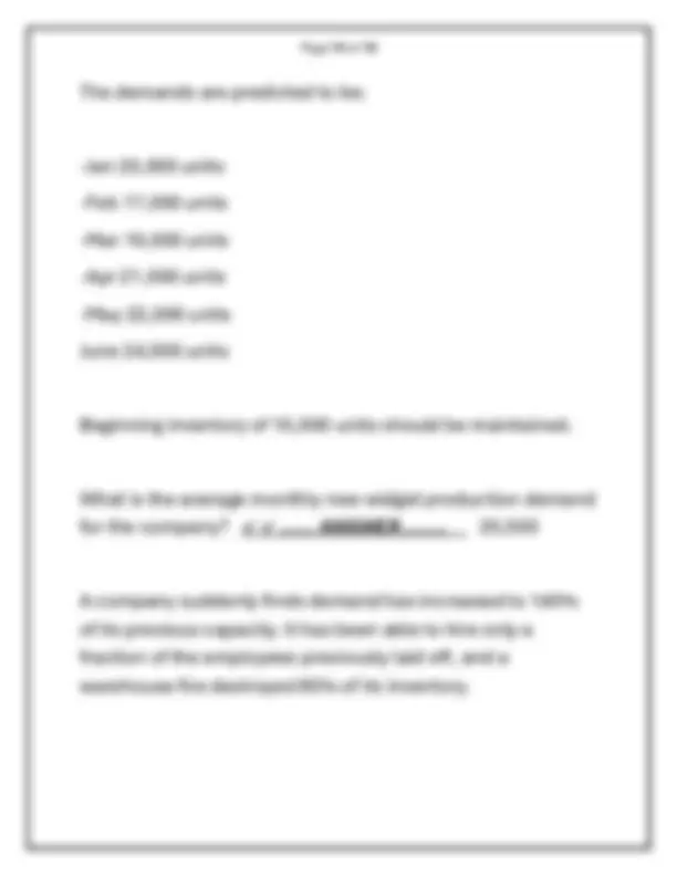 WGU C215 OPERATIONS MANAGEMENT PVDC EXAM QUESTION AND ANSWER | Exams ...