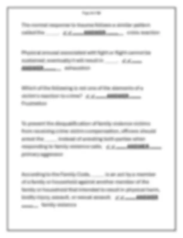 TCOLE BPOC 2026 PRACTICE EXAM QUESTION AND ANSWER | Exams Law | Docsity