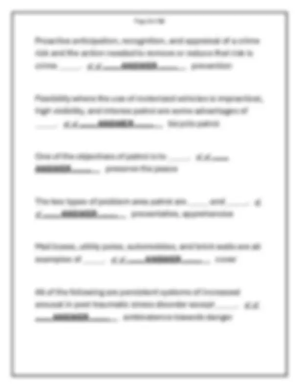 TCOLE BPOC 2026 PRACTICE EXAM QUESTION AND ANSWER | Exams Law | Docsity