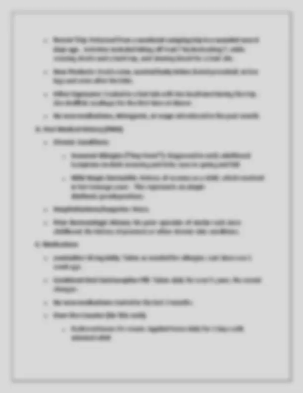 COMPREHENSIVE VIRTUAL PATIENT I-HUMAN CASE STUDY: NEW-ONSET RASH ...