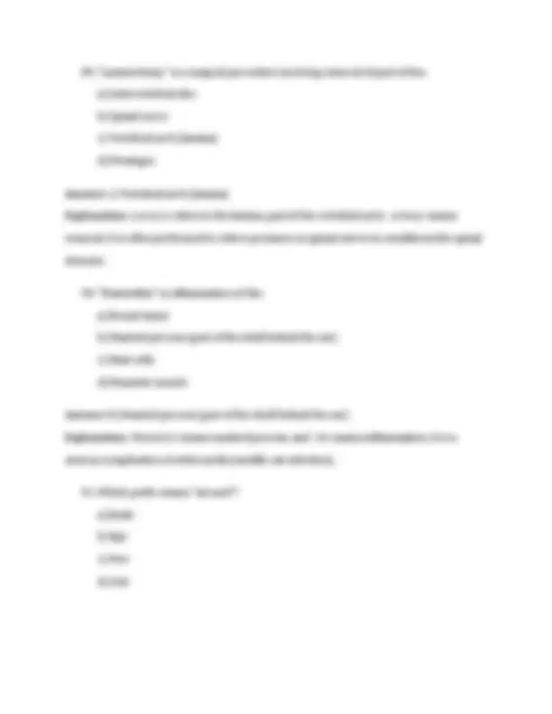 100 Medical Terminology Practice Questions & Answers 2026 – Free PDF ...