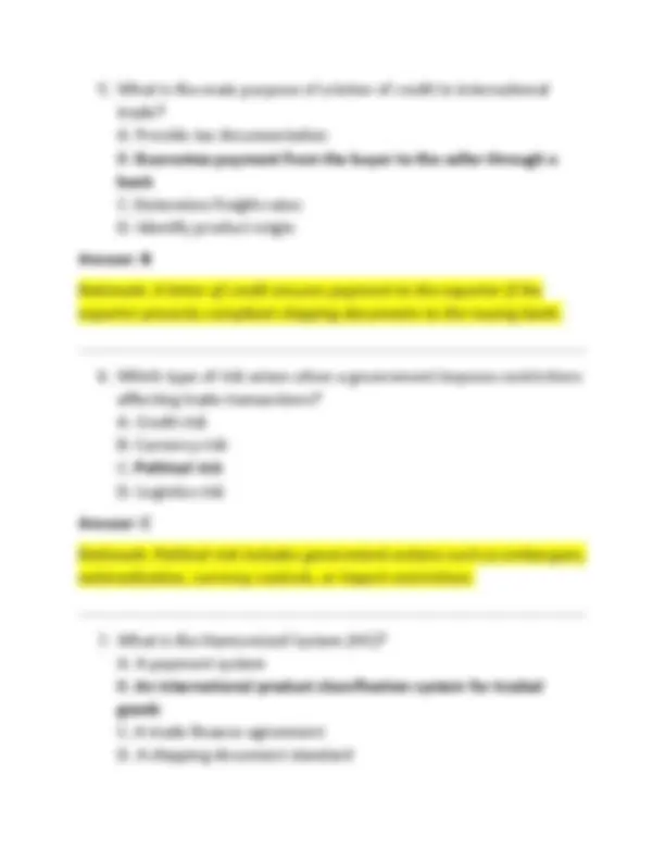 Certified Global Business Professional (CGBP) exam Questions and ...