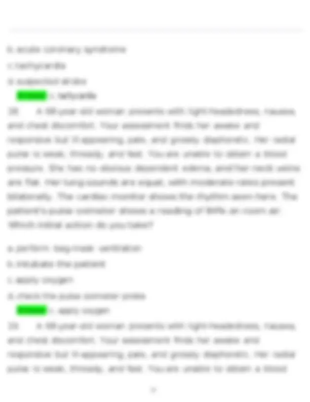ACLS 2026 TEST (Latest 2026 / 2027 Update) Questions and Verified ...