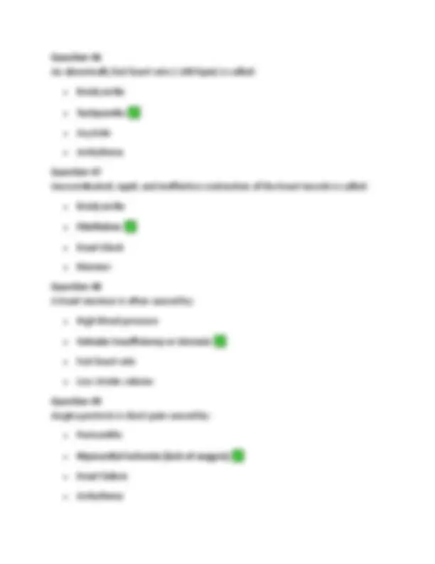 BIOL252: Human Anatomy & Physiology II w/Lab Module 2 Exam Review ...