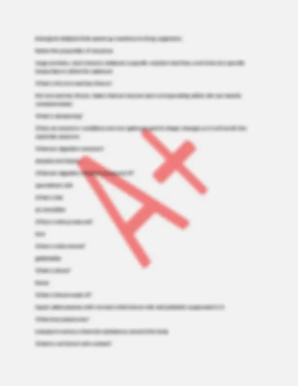 FOUNDATION AQA BIOLOGY PAPER 1 COMPLETE LATEST FINAL EXAM 2026- 2027 ...
