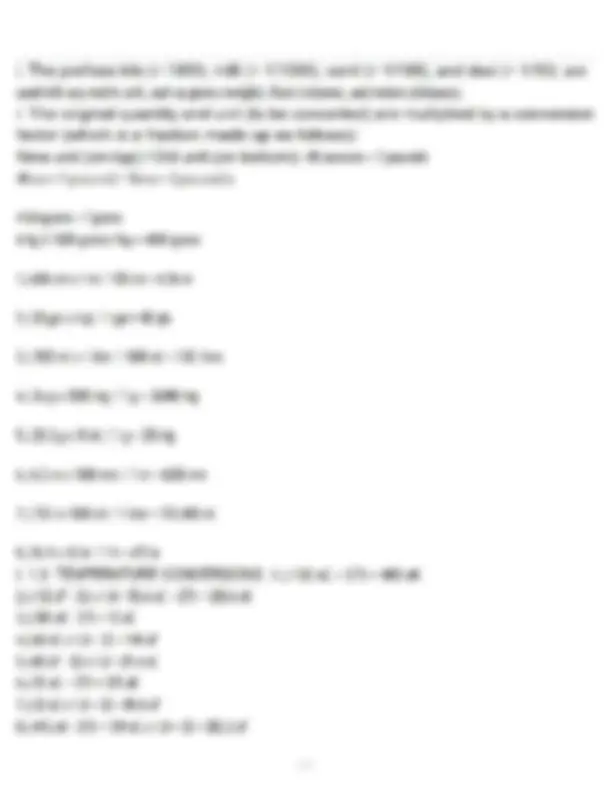 Portage Learning CHEM 103 Module 1 Exam Study Guide- Sig Figs, Unit ...