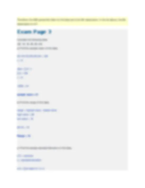 MATH 110 Module 2 Exam (Updated, 2026) / MATH110 Module 2 Exam: Portage ...