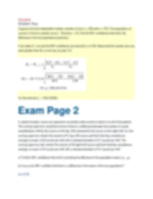 MATH 110 Module 8 Exam (Updated, 2026) / MATH110 Module 8 Exam: Portage ...