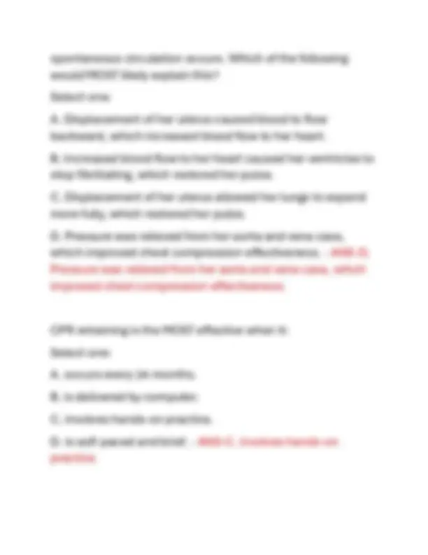 West Coast EMT Block #2 Exam / West Coast EMT Block #2 Exam 2024 ...