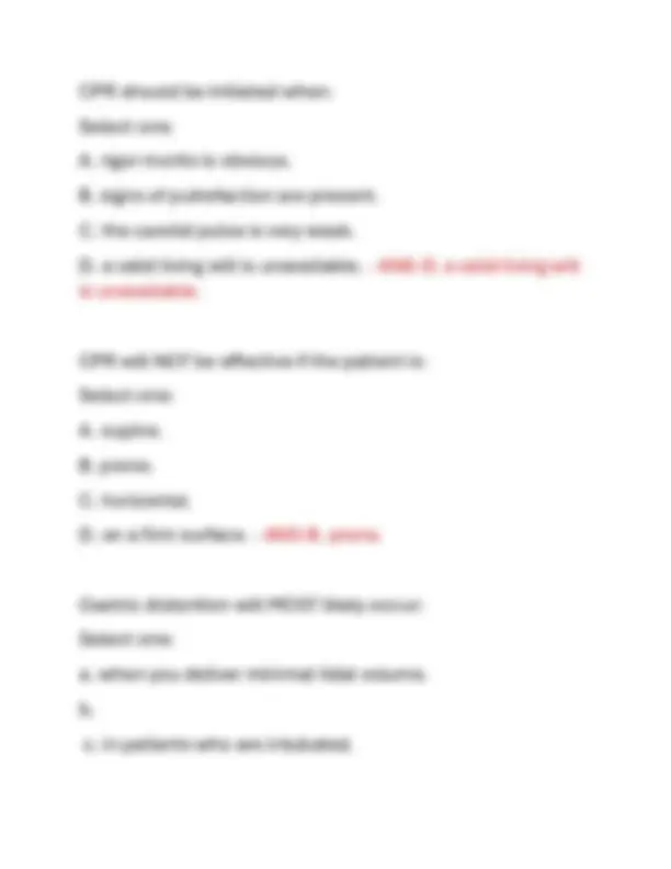 West Coast EMT Block #2 Exam / West Coast EMT Block #2 Exam 2024 ...