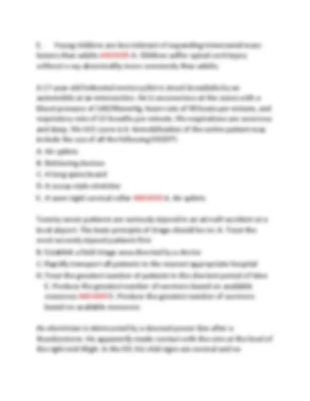 Atls Exam Comprehensive Pretest And Post Test Updated 2026 Questions ...