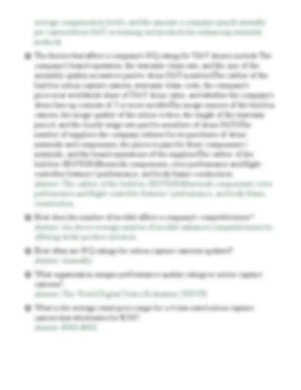 GLO-BUS PARTICIPANT'S GUIDE FINAL TEST 2026 QUESTIONS WITH CORRECT ...
