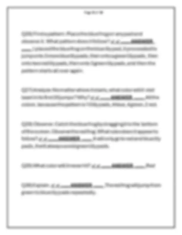 STUDENT EXPLORATION GIZMOS ANSWER KEYS – PATTERN FINDER& WAVES GIZMO ...