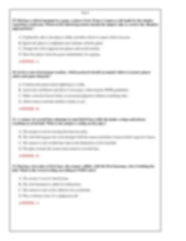 NFHS Softball Exam 2026 Prep Test Bank | 300 Frequently Tested ...