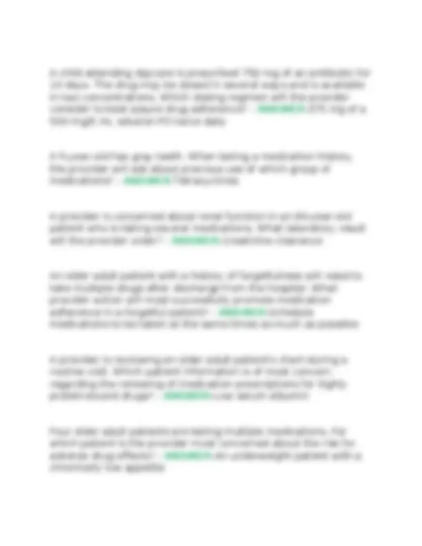 SME Pharmacology EXAM LATEST VERSION QUESTIONS AND 100- Verified ...