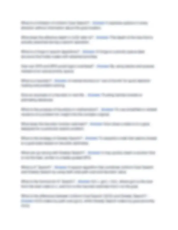 HEURISTIC AND INFORMED SEARCH ALGORITHMS IN AI: A*, GREEDY, UCS, AND ...